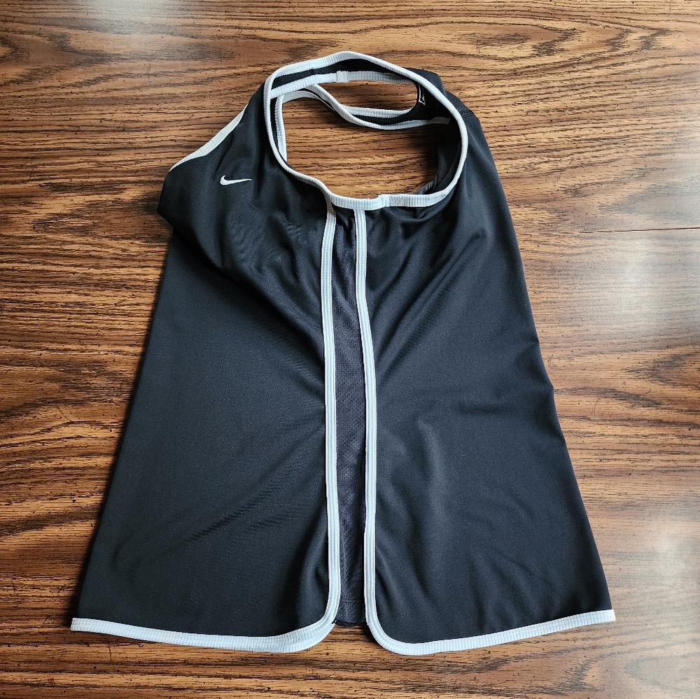 Nike Performance Athletic Razorback Workout Tank Top - Gem